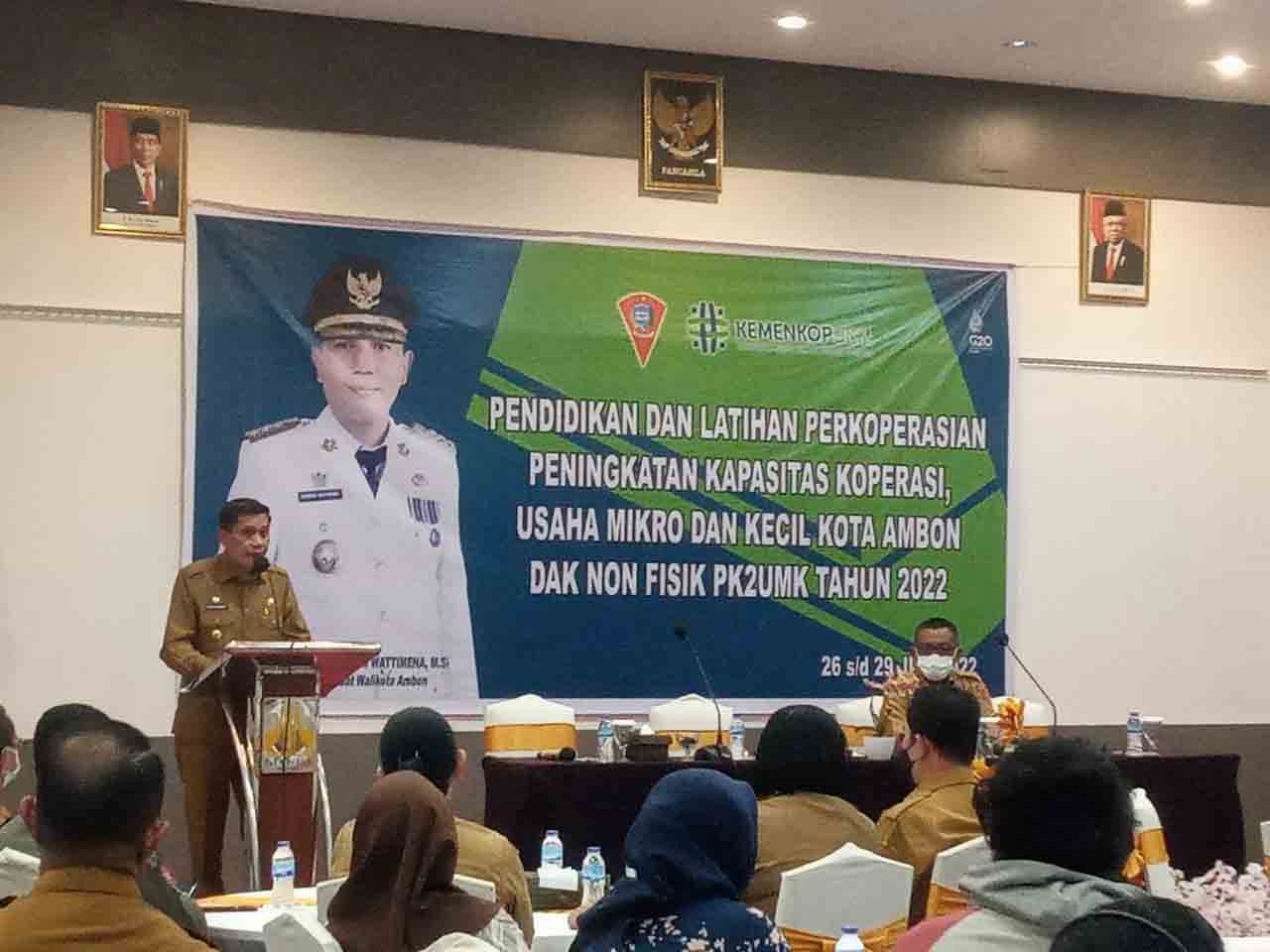 Pemkot Ambon Gelar Diklat Pengkoperasian | MalukuTerkini.com