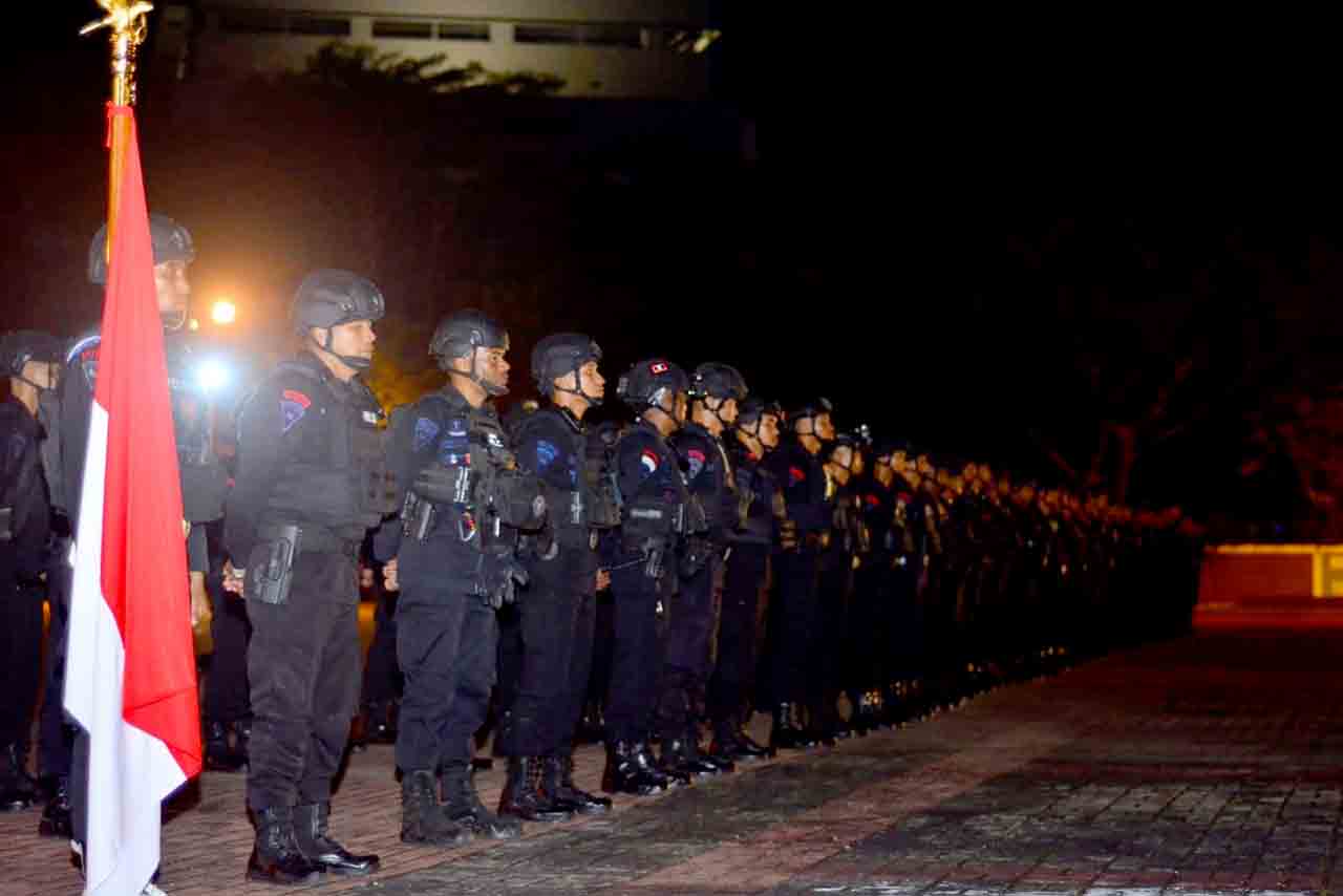 100 Personel Brimob Maluku Dikerahkan Amankan Papua