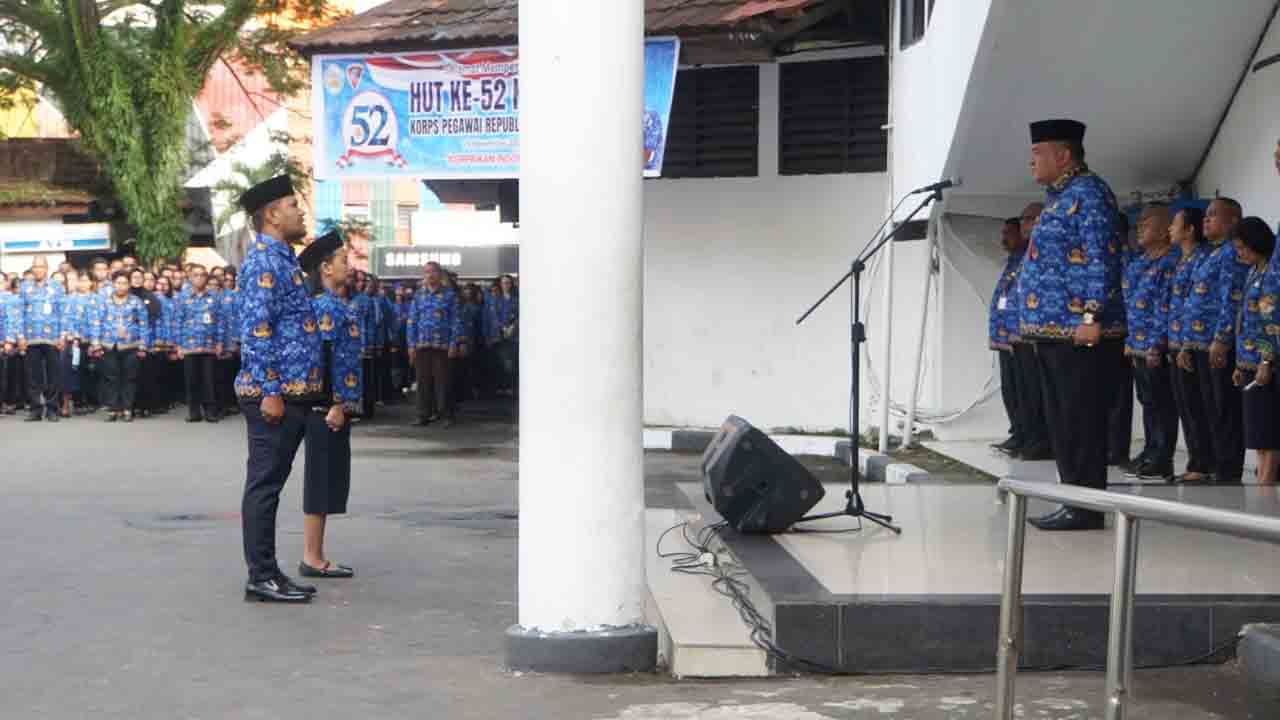 Pemkot Ambon Peringati HUT ke-52 Korpri | MalukuTerkini.com Pemkot Ambon Peringati HUT ke-52 Korpri | MalukuTerkini.com