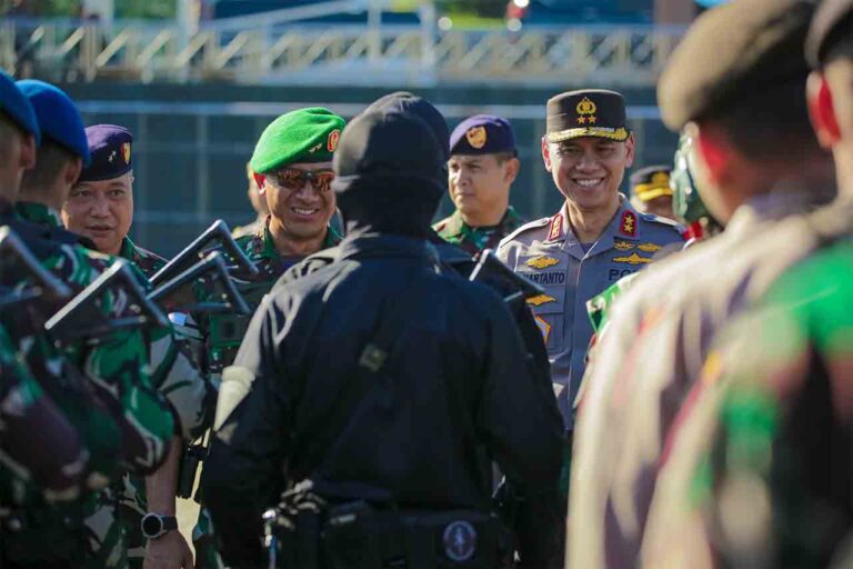 Ribuan Personel TNI/Polri Kawal Kunjungan Wapres Gibran di Maluku ...